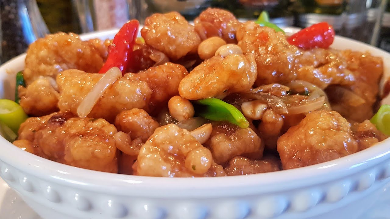 Sweet & Spicy fish//Kung Pao style. #halalfood #kungpaofish - YouTube