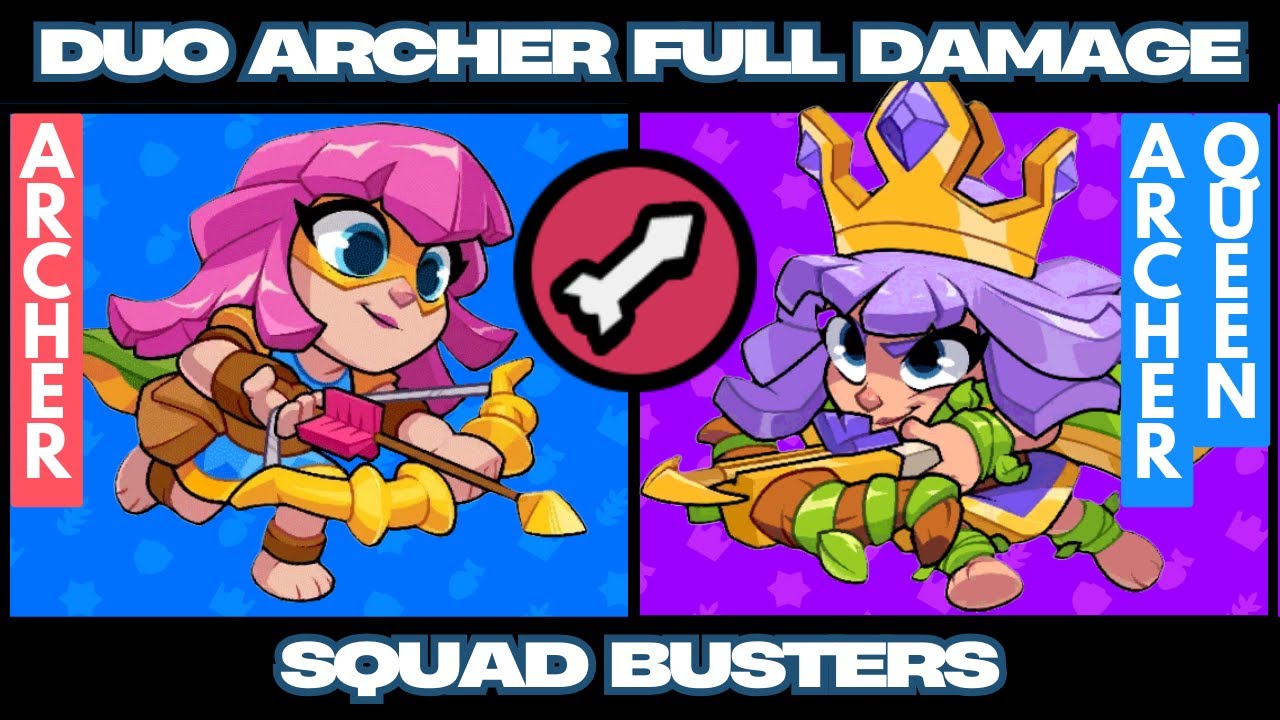 Duo Archer Full Damage - Squad Busters - YouTube