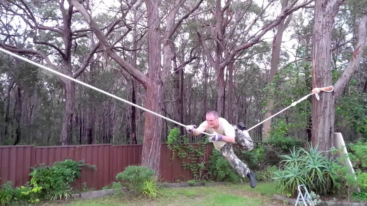 Rope Traverse with Regain - YouTube