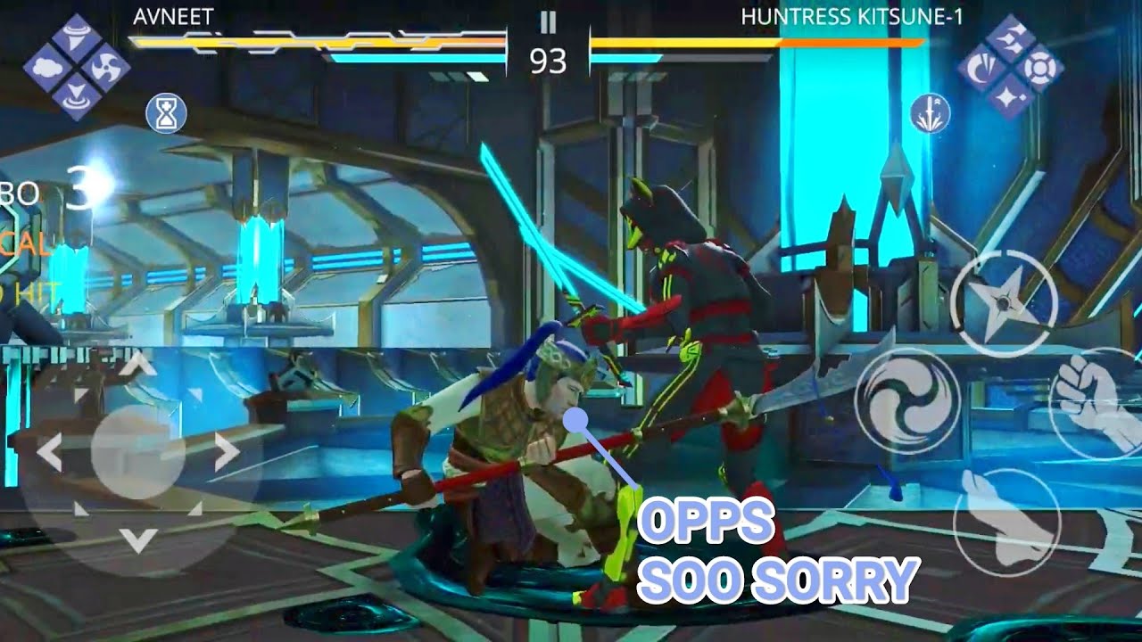 Shadow Fight 3 Fantastic Gameplay Against HUNTRESS KITSUNE-1 - YouTube