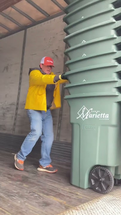 Manual unloading trailer carts Pricewilliams - YouTube