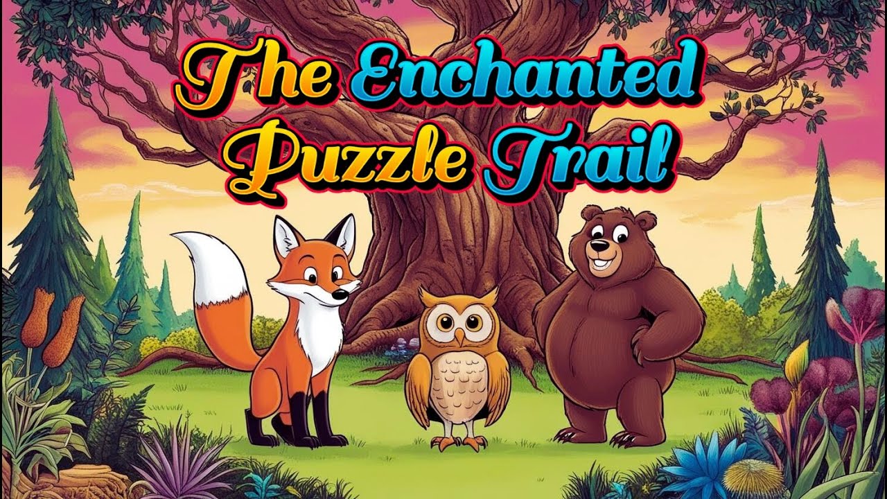 The Enchanted Puzzle Trail | A Magical Kids' Story About Friendship and ...