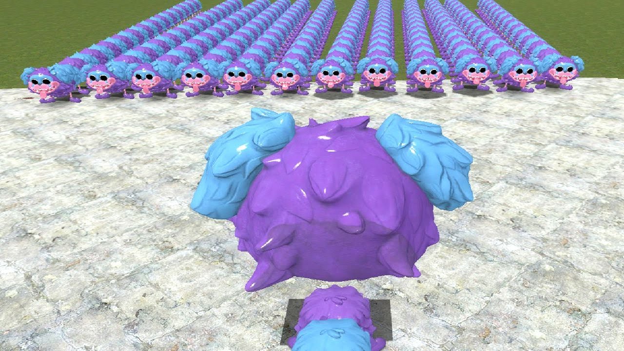 I BECOMING GIANT PJ PUG PILLAR SCARIEST WITH 100+ CARRIAGES!! Garry's ...