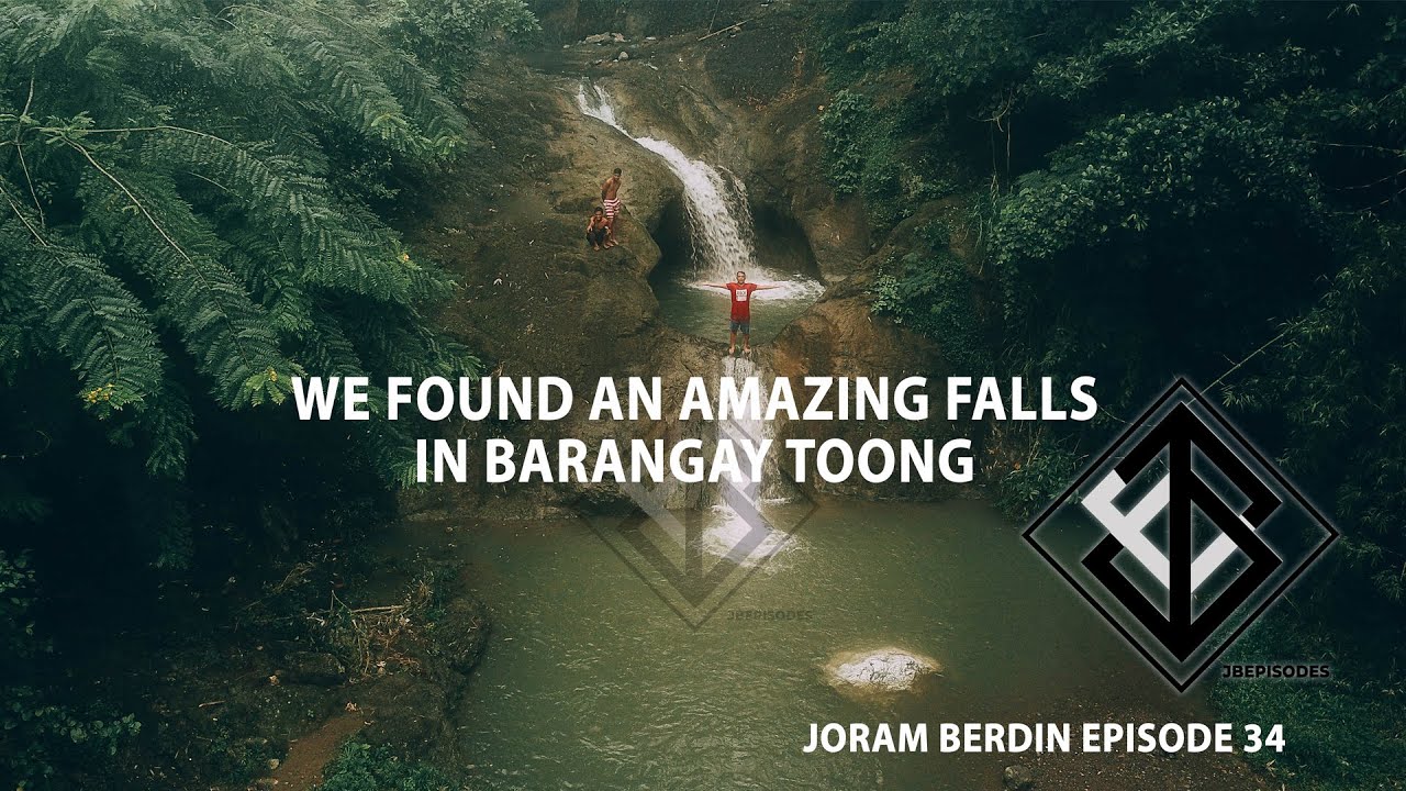 We found an amazing falls in Barangay Toong, - YouTube