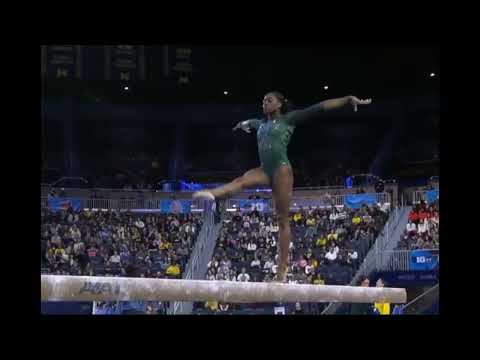 Gabrielle Stephen Perfect 10.0 Beam @ Big 10 Championships 3-22-25 ...