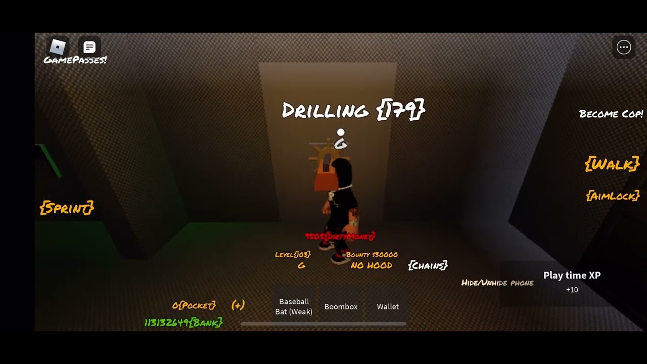 Robbing the back in the ghetto game - YouTube