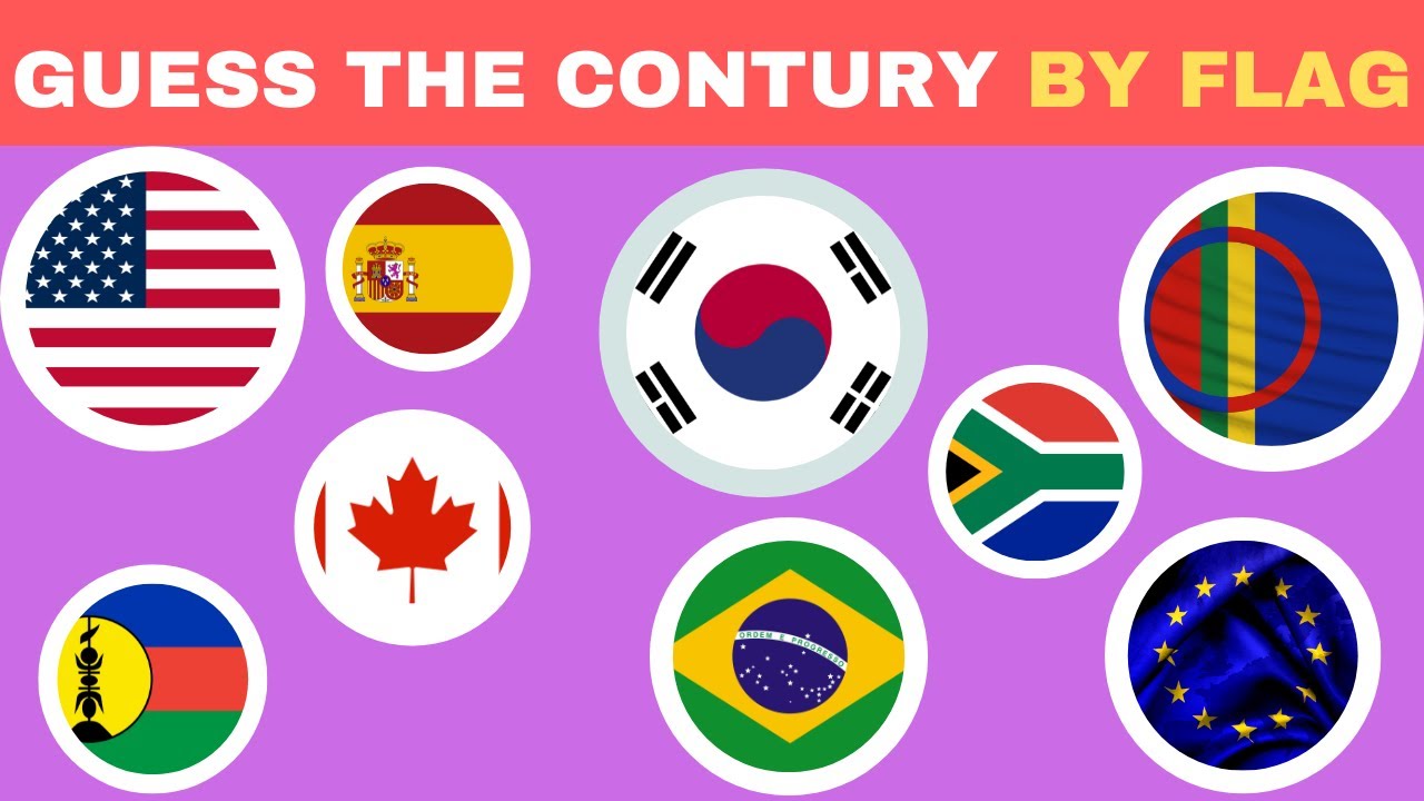 Can You Guess the Country by Flag? | Fun World Geography Quiz Video| # ...