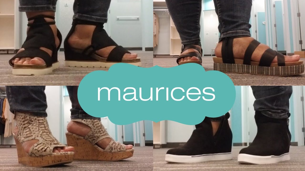 Maurice's Spring Shoe Try On | Wearing Heels Plus Size | Wide Feet ...
