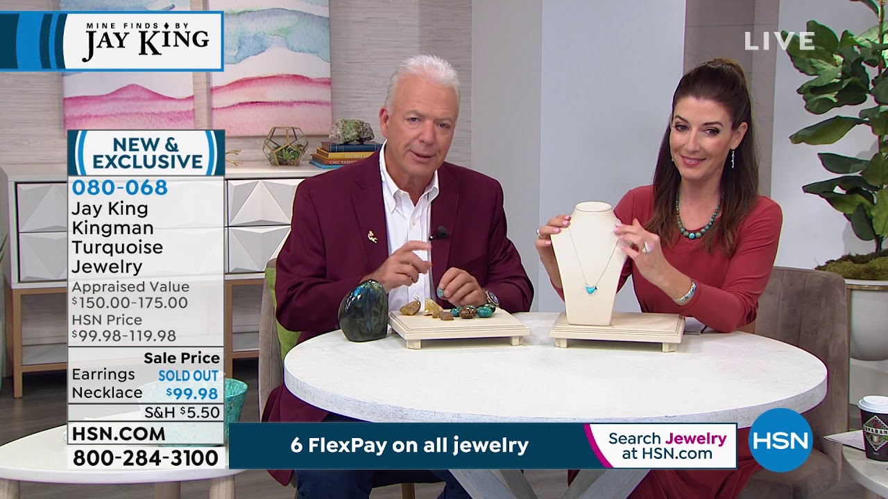 Jay King 20" Kingman Turquoise Heart Chain Necklace - YouTube