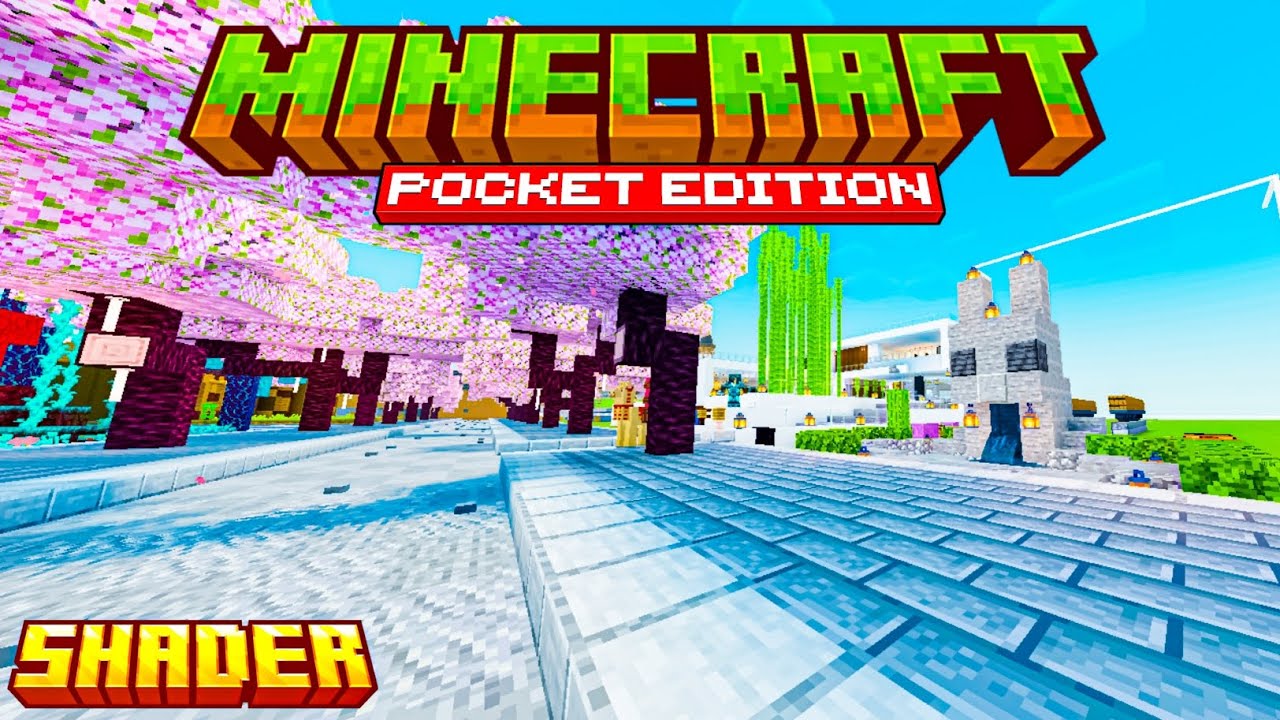 RTX Shader For Minecraft Pocket Edition - YouTube