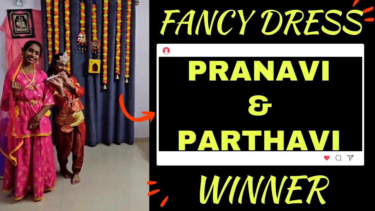 PRANAVI PARTHAVI - GOONJ 2.0 - FANCY DRESS - 1st Place | Joann's ...