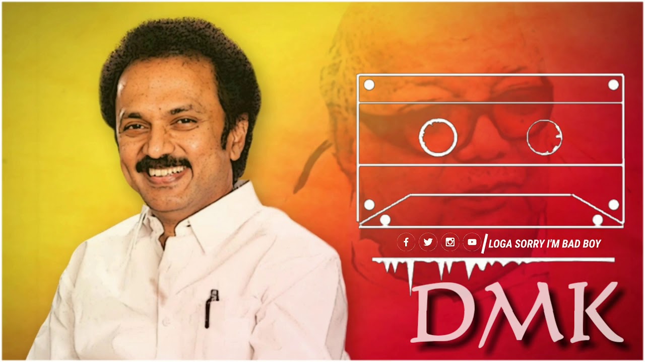 Dmk tamil whatsapp status video // muka stalin video // loga sorry I'm ...