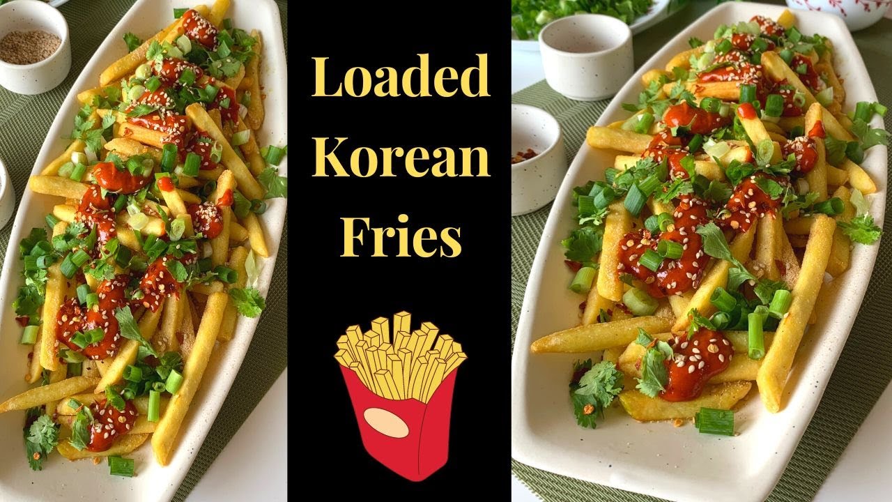Loaded korean fries | Gochujang recipe | Flavours Of Food - YouTube