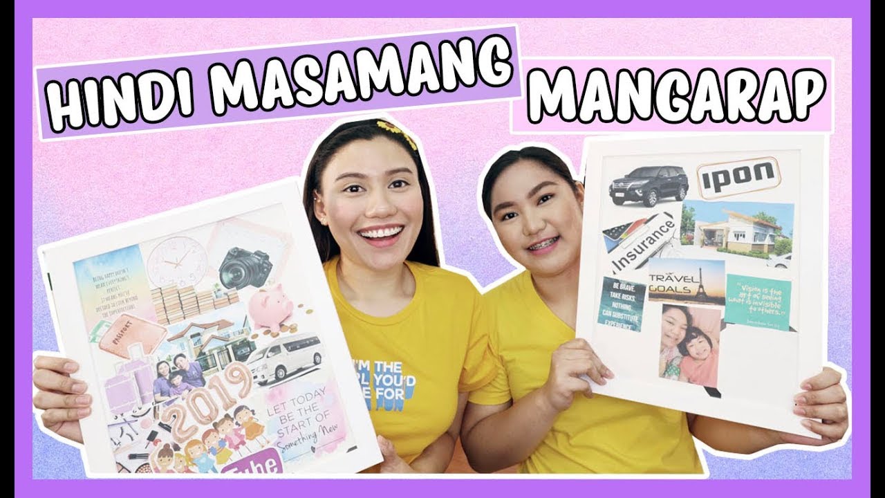 MGA PLANO KO NGAYONG 2019 (GAWA TAYO NG VISION BOARD) 💜 Purpleheiress ...