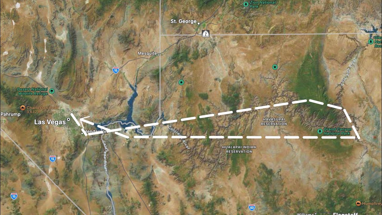 Nellis Air Force Base to the Grand Canyon (KLSV-KLSV)- 15/7/2024 - YouTube