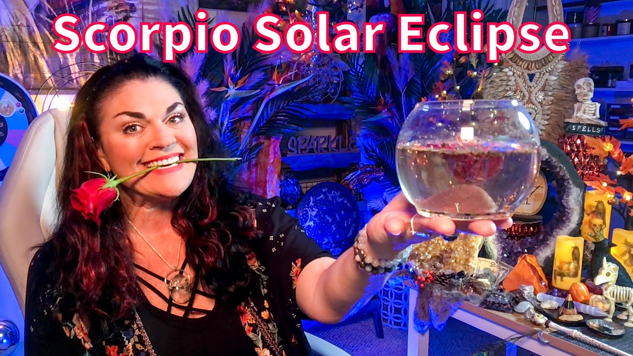 Scorpio New Moon Eclipse Ritual #astrology #ascension #tarot #lightwork ...