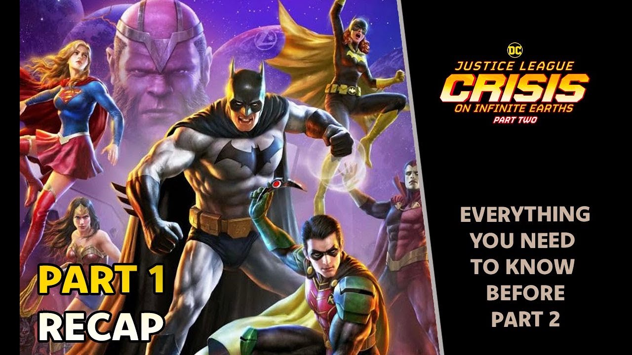 Justice League Crisis On Infinite Earths Part 1 Recap Before