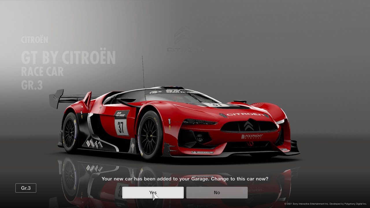 Race Car Gt5 Citroen Gt