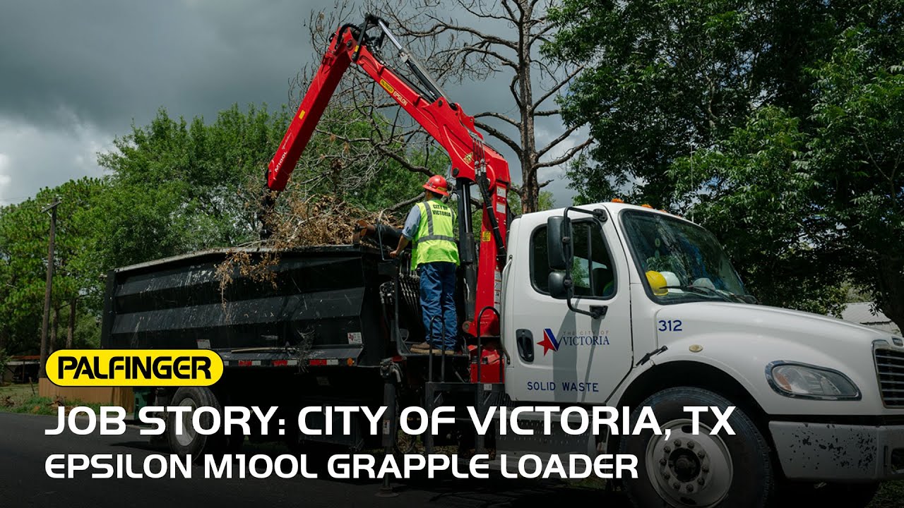 PALFINGER EPSILON Grapple Loader Customer Story: City of Victoria ...