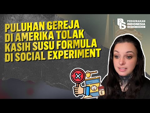 Puluhan Gereja di Amerika Tolak Kasih Susu Formula di Social Experiment