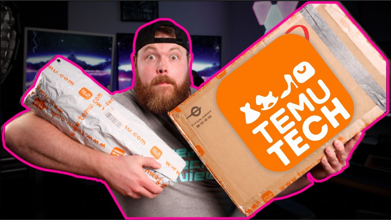 Temu Tech Haul - They Have Gaming Monitors?! - YouTube
