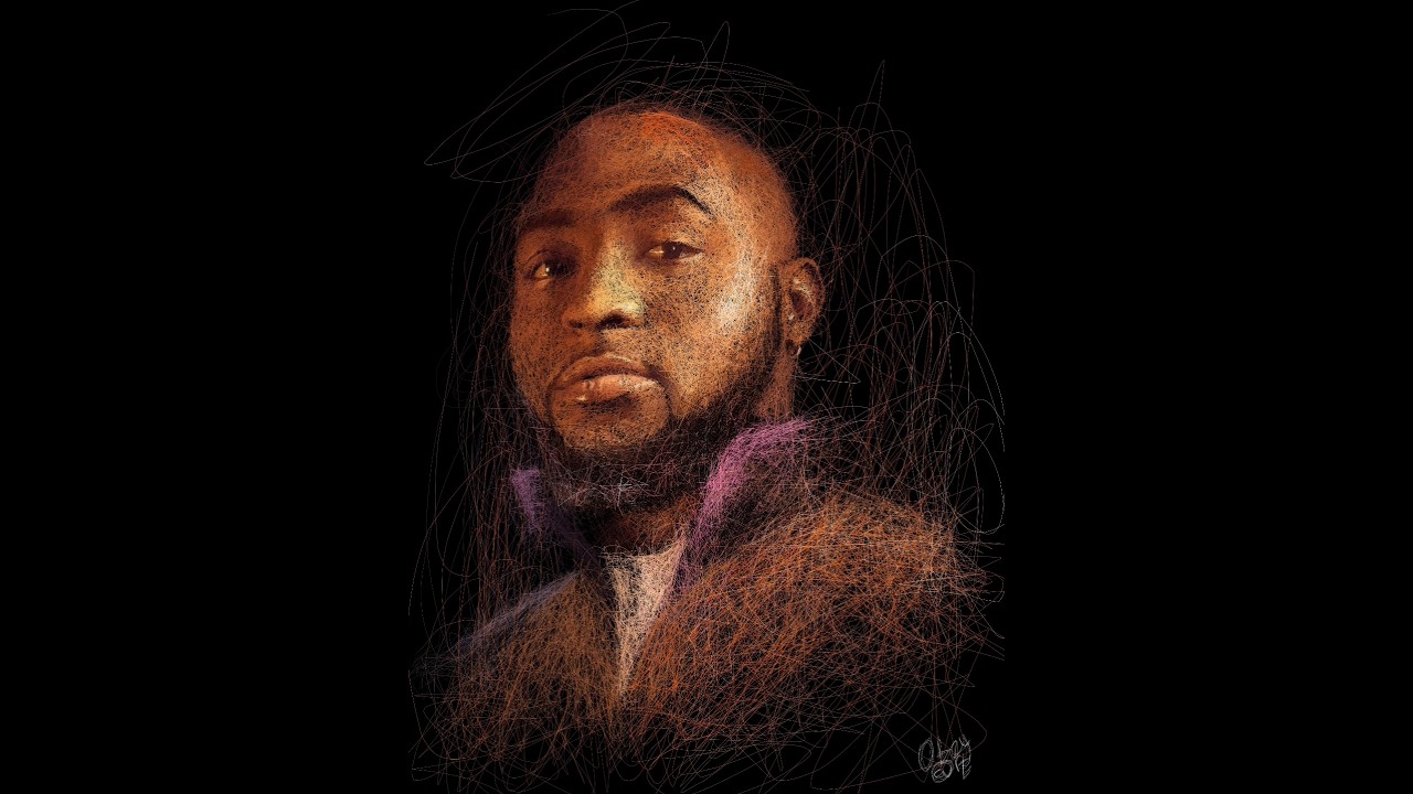Davido #scribbleart #artandcraft #medibangart #sketch #afroart #davido ...