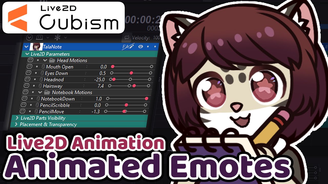 HOW TO: Make an Animated Emote using Live2D【PART 3 - ANIMATING】 - YouTube