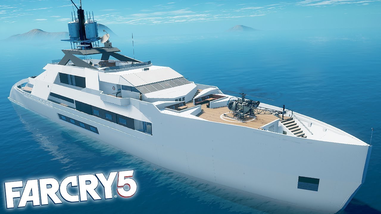 MASSIVE YACHT IN FAR CRY 5!!! Far Cry 5 Arcade Funny Moments & Fails ...