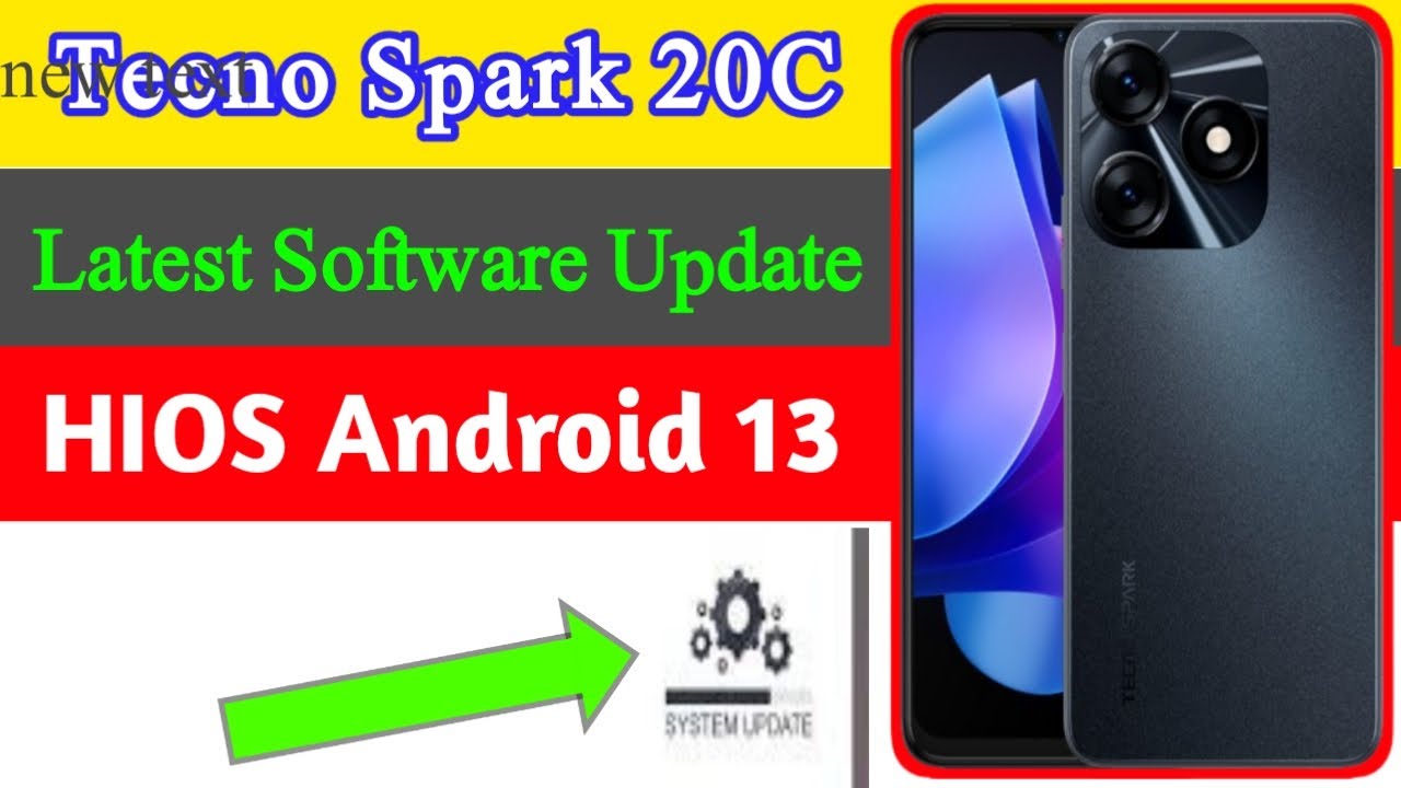 Tecno Spark 20c Latest Software Update HIOS 13.0.2 | How to update ...