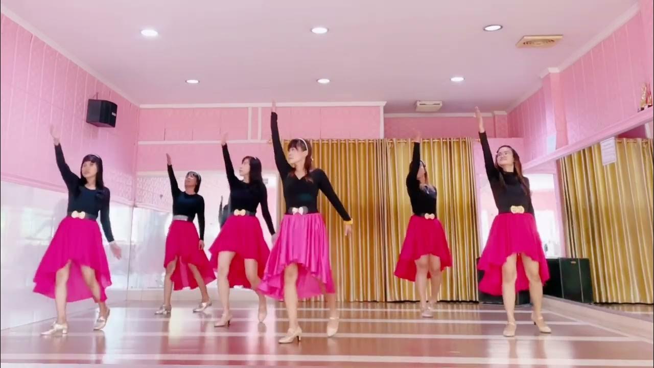 Cinta Karna Cinta - Line Dance | Choreo by Ira Erviana (INA) January 2025 | Improver Level - YouTube