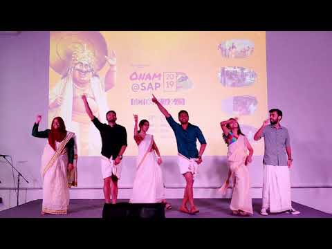 Onam Group Dance | Onam Celebration - YouTube