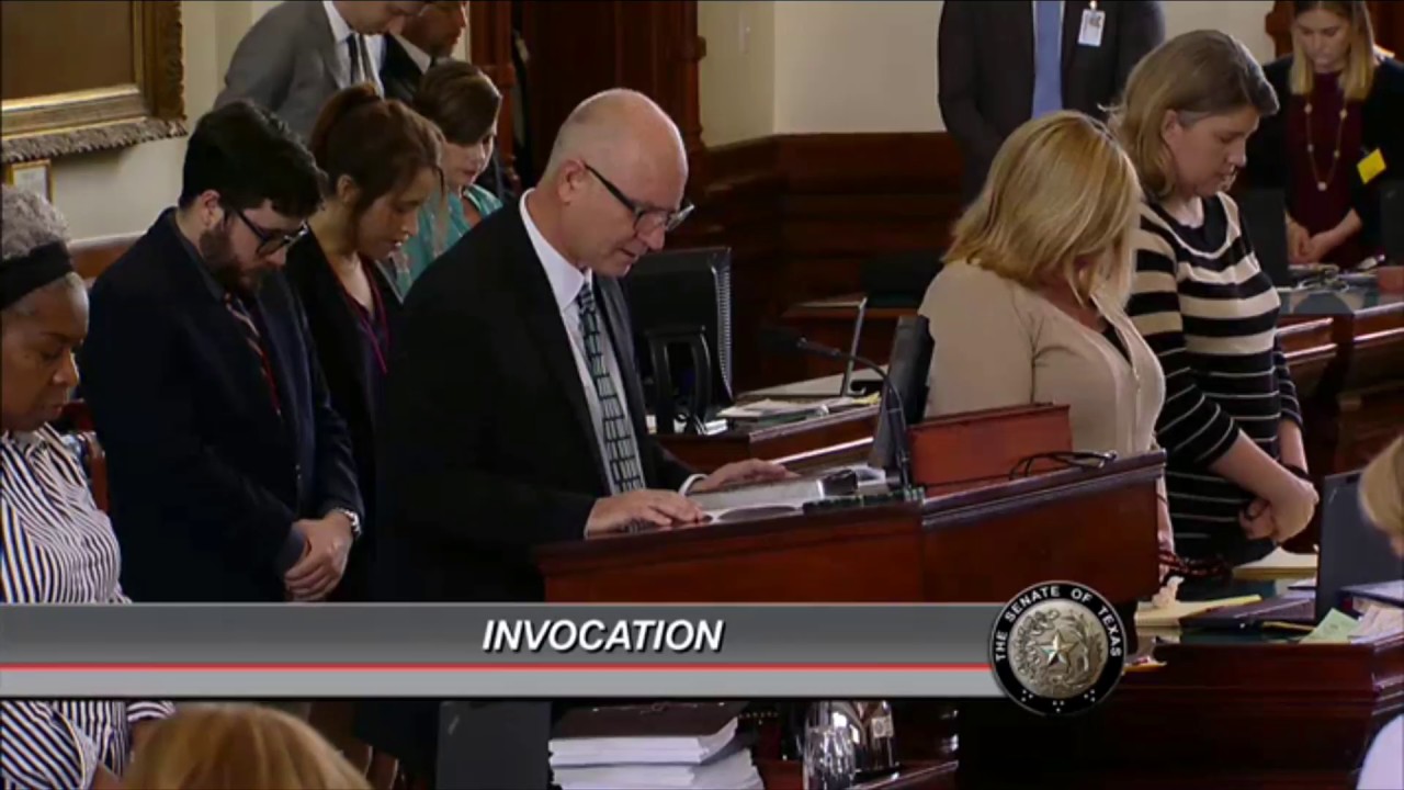 Senate Invocation - Rev. Robert Posner - May 8, 2017 - YouTube