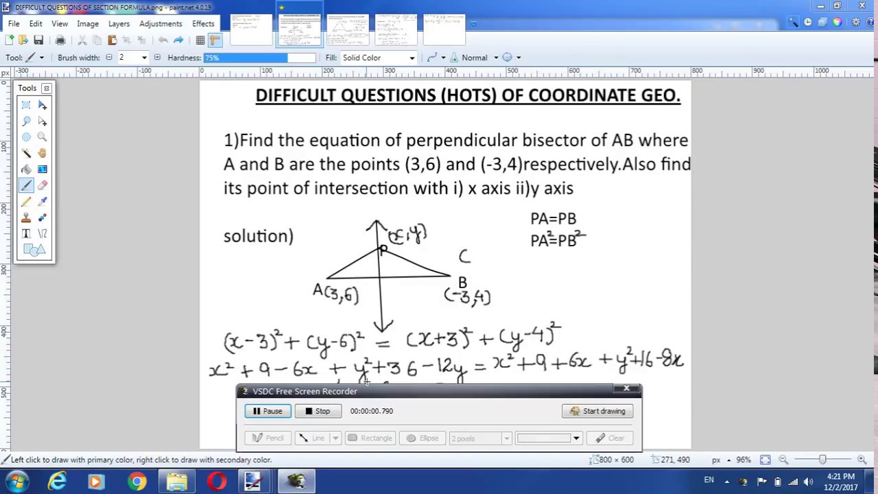 class x-difficult questions of coordinate geometry - YouTube