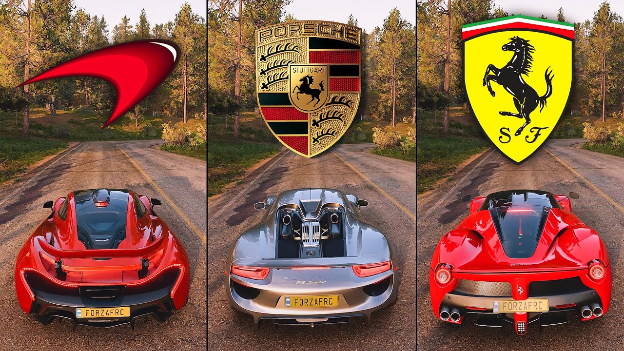 FH5 | Which Of The Holy Trinity is The Fastest Up The Volcano ...