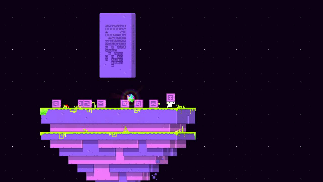 FEZ - Floating Cube island guide SOLVED - YouTube