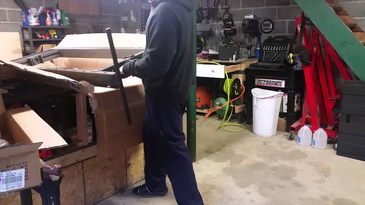 Harbor Freight 20 Ton Press - YouTube