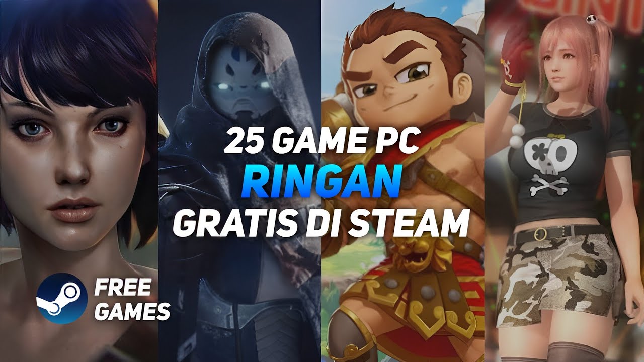 25 Game PC Ringan Gratis di Steam - YouTube