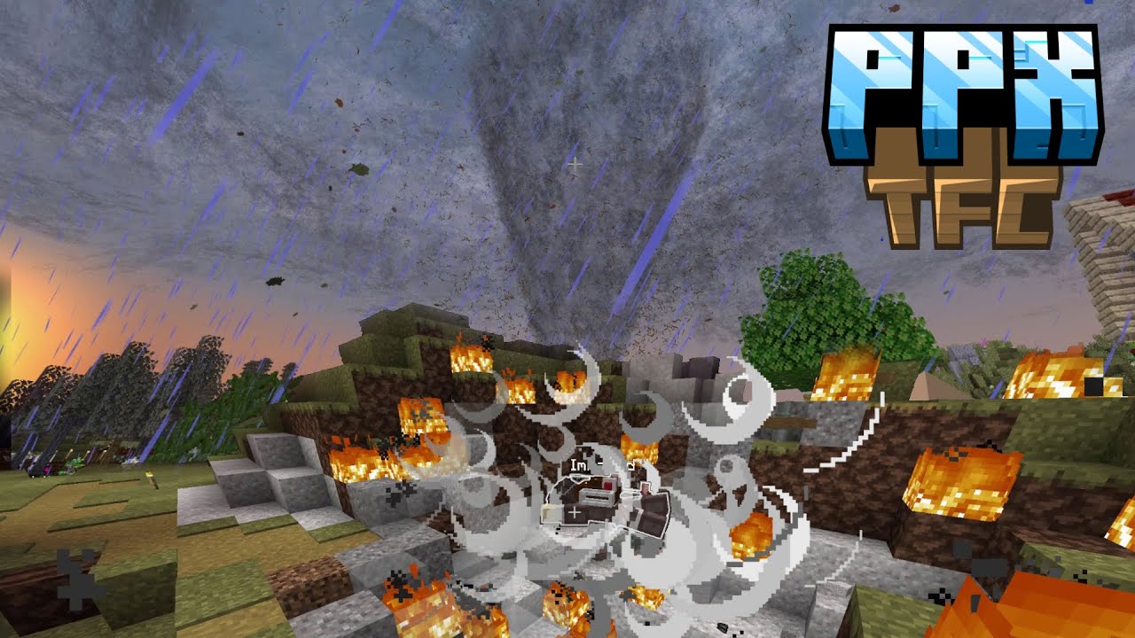 Tornadoes and Explosions | PPX Plays HardRock TerraFirmaCraft | #10 ...