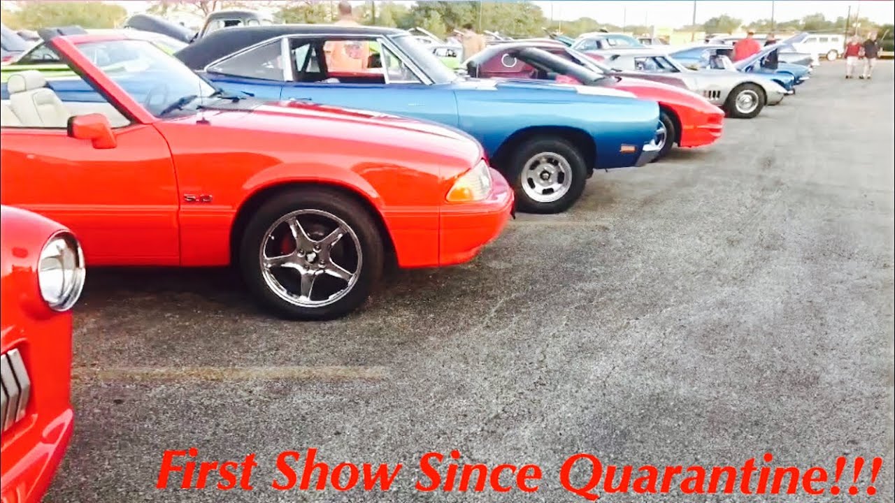 Old School Car Show at Elios Pizza - YouTube