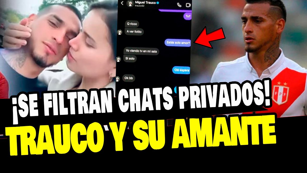 MIGUEL TRAUCO Y SU AMANTE: SE FILTRAN CHATS DE CONVERSACIONES PRIVADAS ...