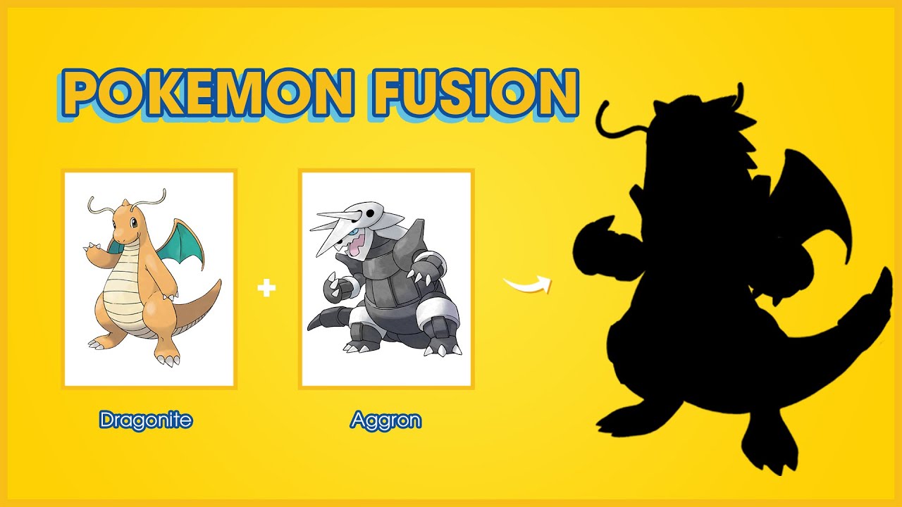 Pokemon Fusion | Dragonite + Aggron | pokemon infinite fusion - YouTube