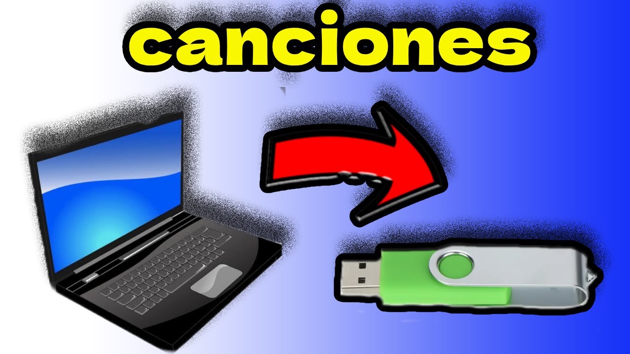 como pasar canciones de ia computadora a una memoria USB/ordenada por ...