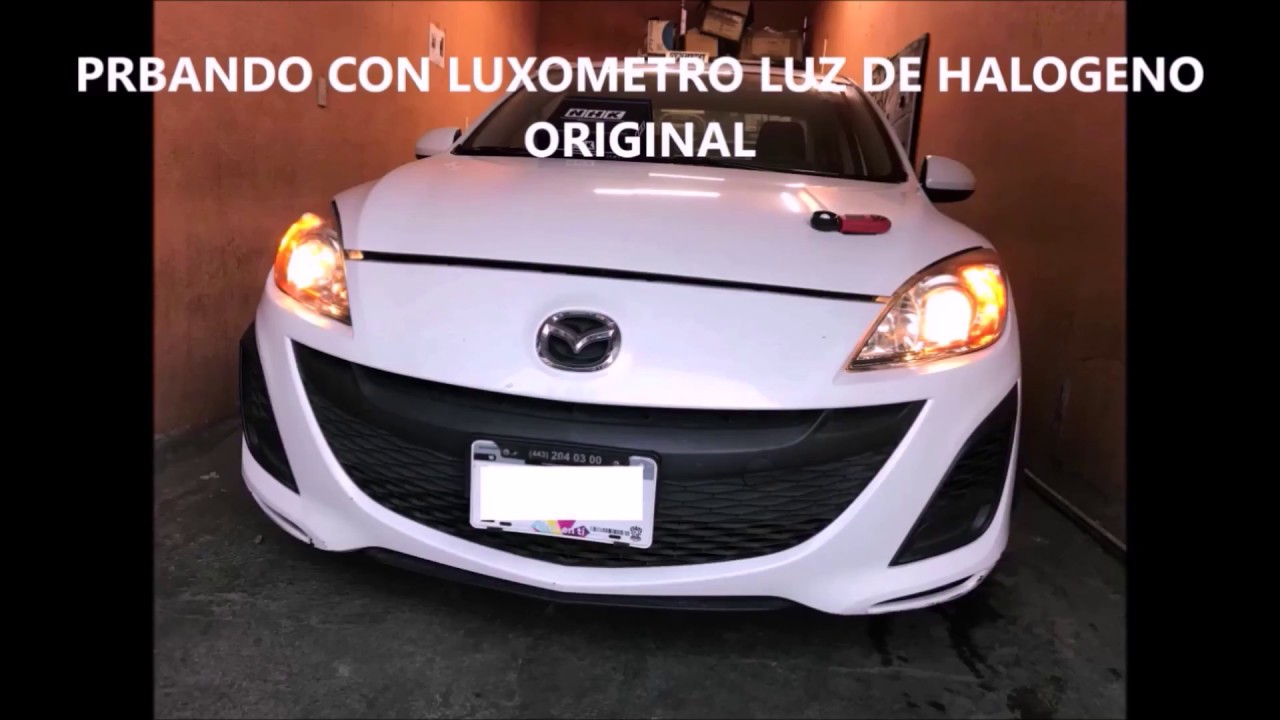 MAZDA 3 XENON NHK G3 6,000°K - YouTube