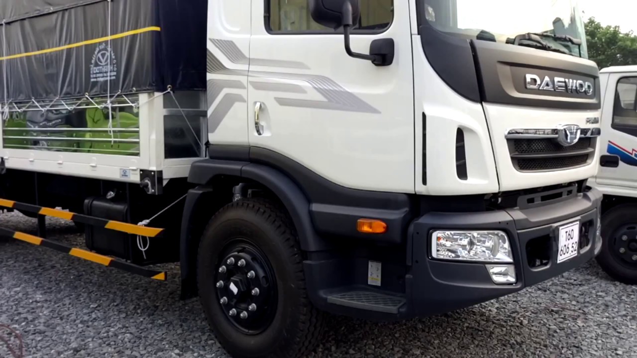 Xe tải Daewoo Prima 9 tấn thùng dài 7m4- liên hệ 0944 664 662 - YouTube