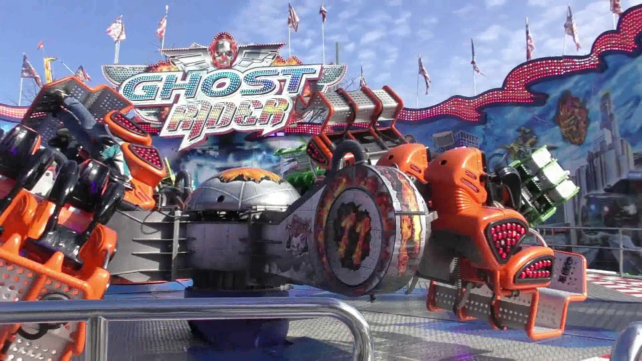 Matějská pouť 2019 (Zahájení) - ATRAKCE GHOST RIDER / ATTRACTION GHOST ...