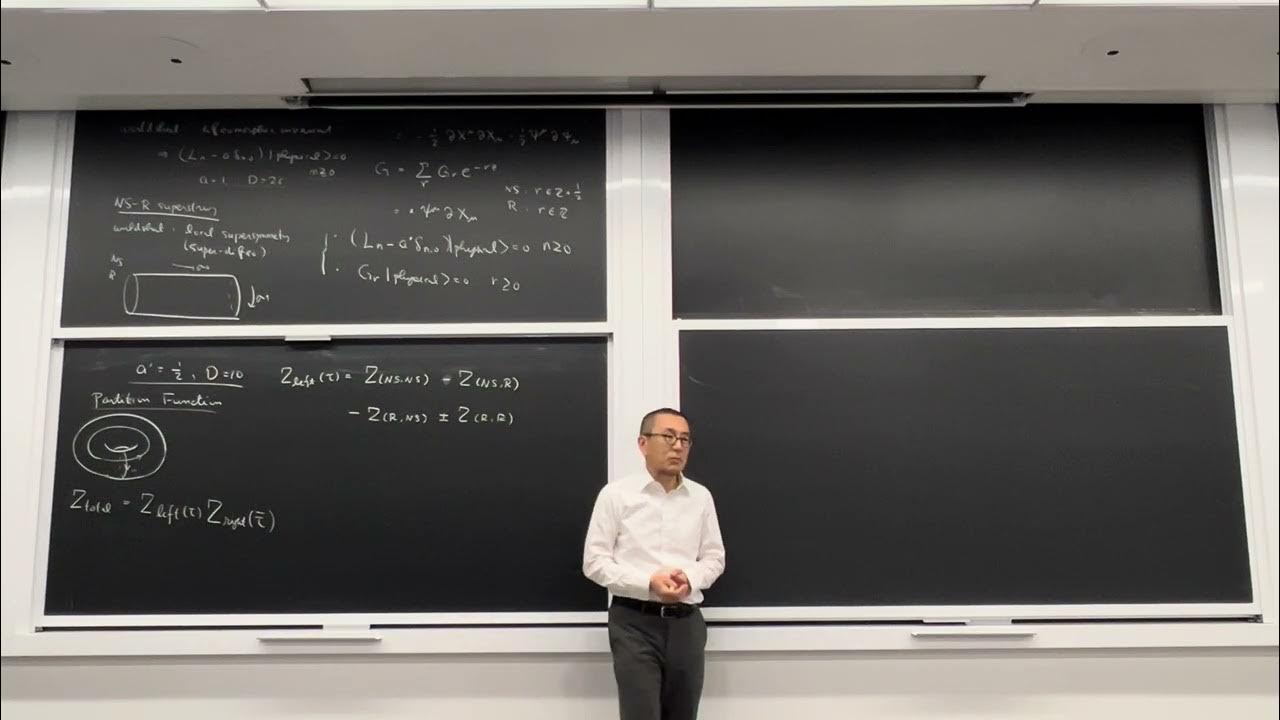 Introduction to String Theory, Lecture 13 - YouTube