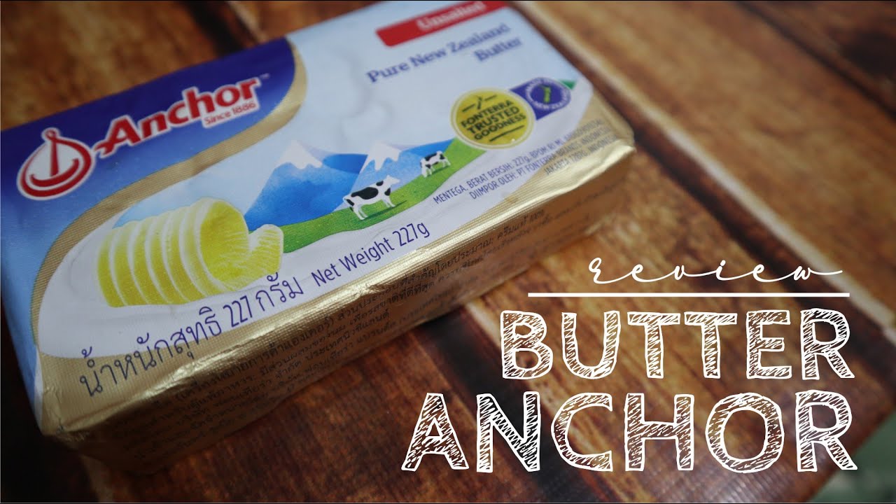 Review Butter Anchor Untuk Bahan Membuat Kue Nastar - YouTube