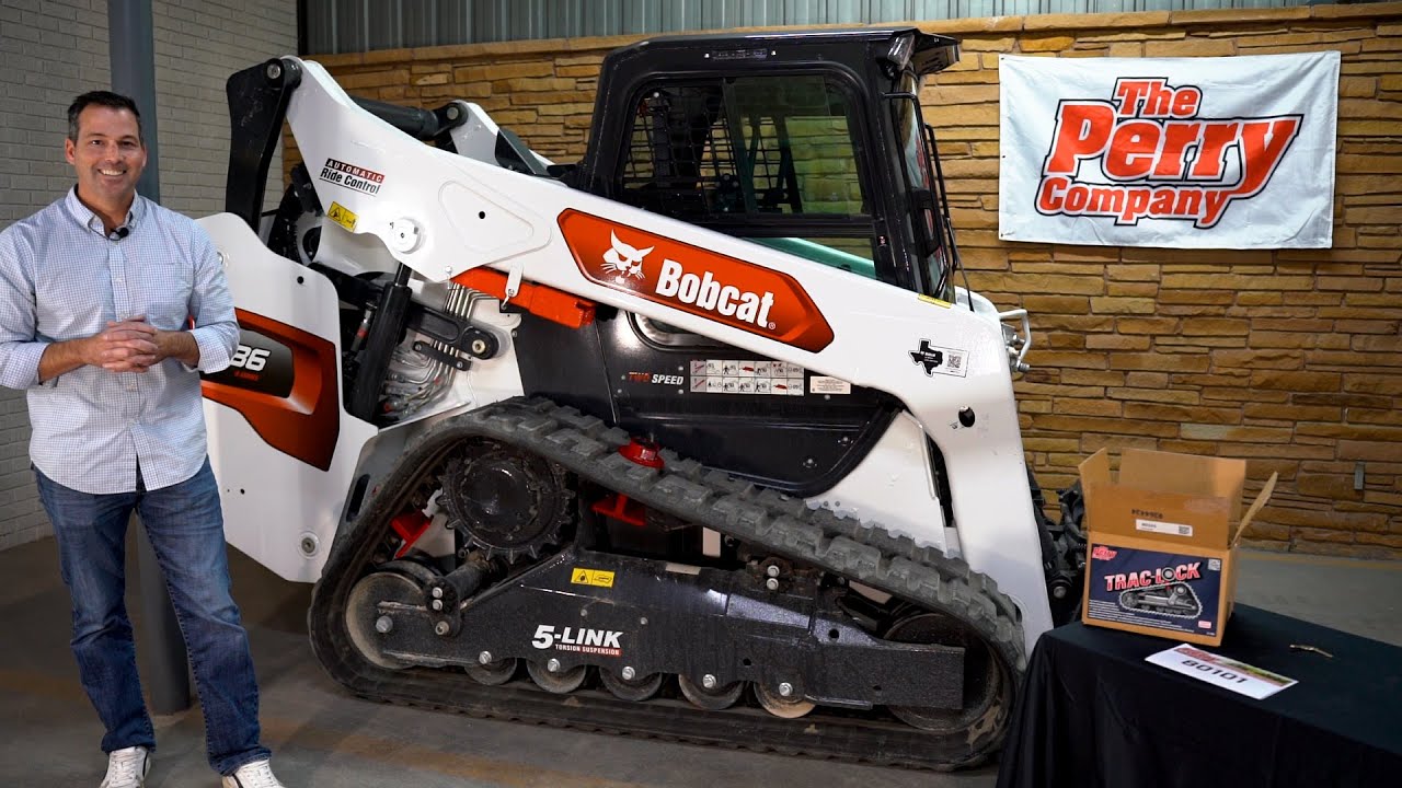 Trac-Lock - Skid Steer Security System - YouTube