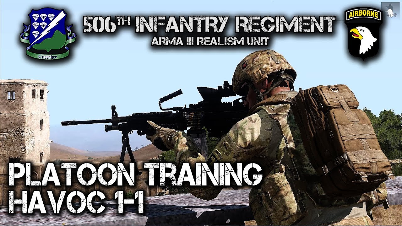 506th Infantry Regiment | Platoon Training | Havoc 1-1 - YouTube