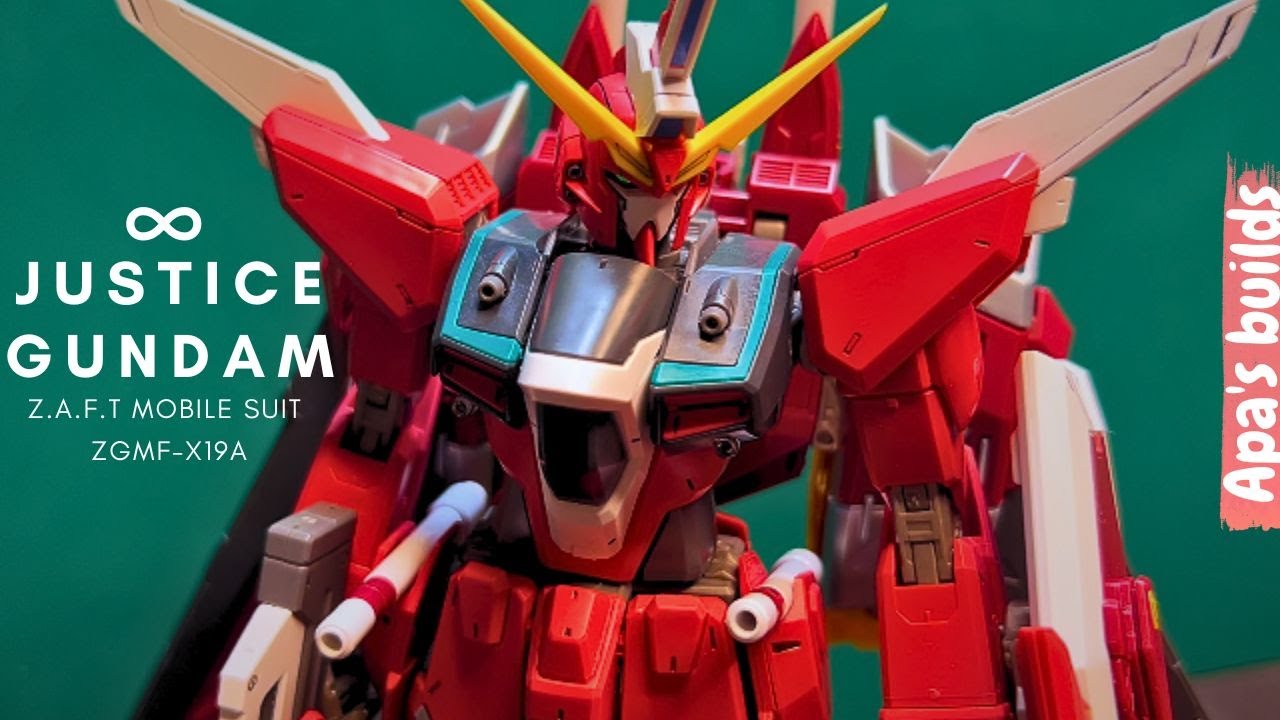 Infinite Justice Gundam | Beat Building a Gunpla | Speed Build (ASMR ...